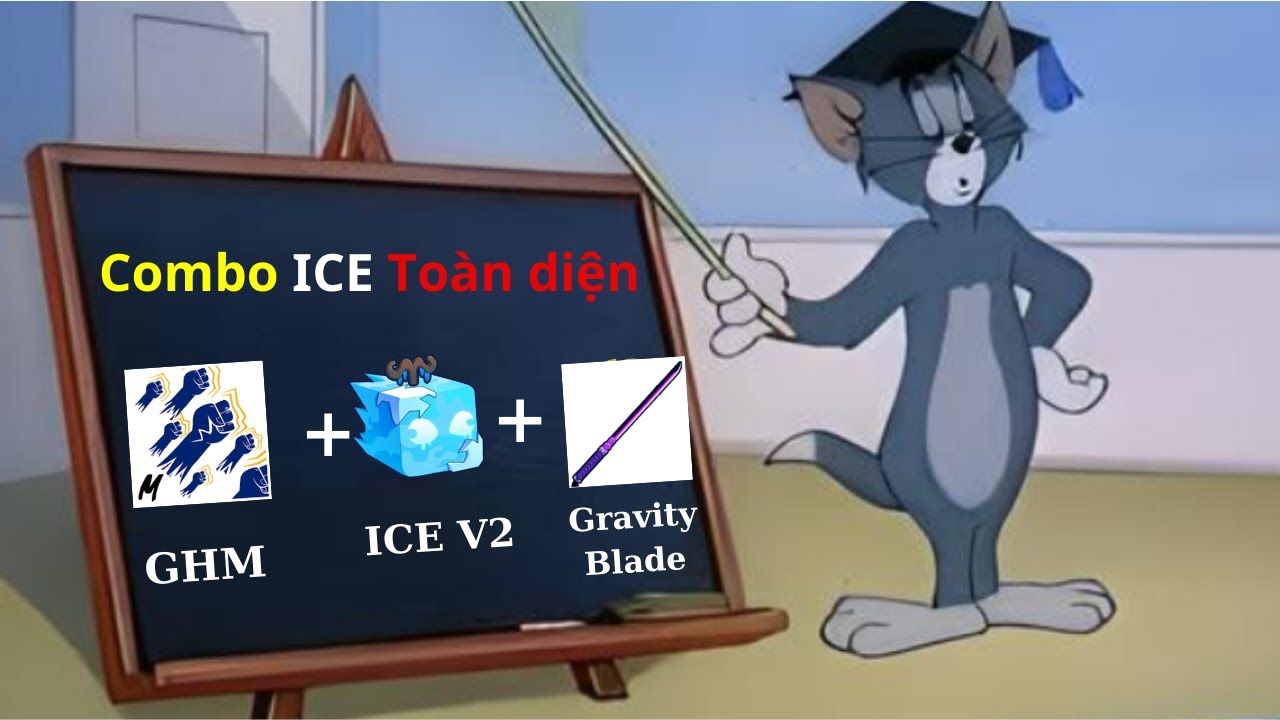 Combo Ice đơn giản cho cả trên trời và dưới đất trong BloxFruit - YouTube