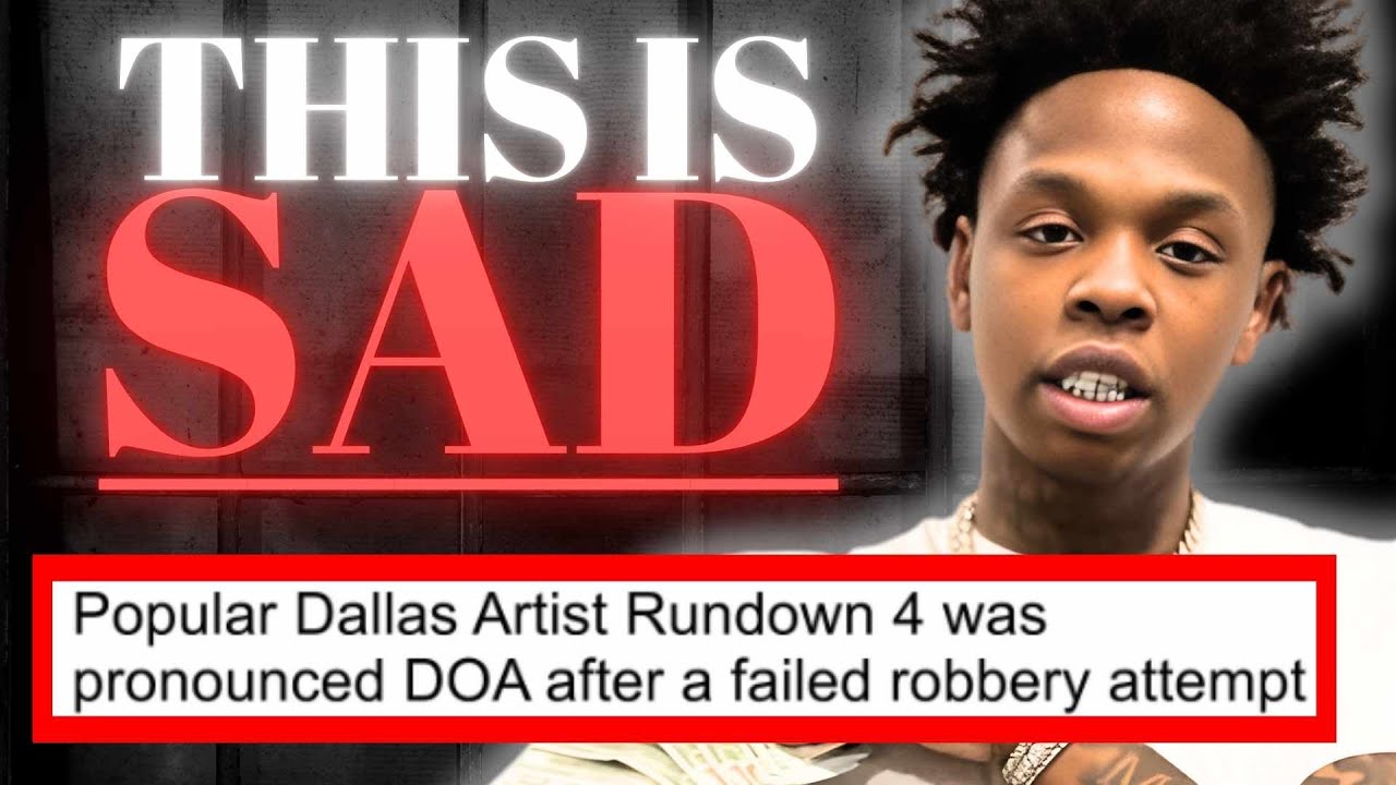 Dallas Drill Rapper Rundown4 Murdered - Even Bloggers Want GetBack ...