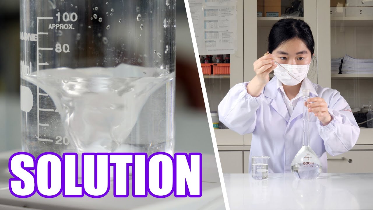 How to Prepare a Standard Solution - IB Biology Topic 2 Molecular ...