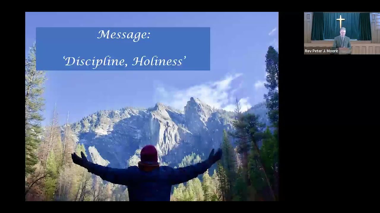 Discipline, Holiness (Rev Peter J Moore) - YouTube