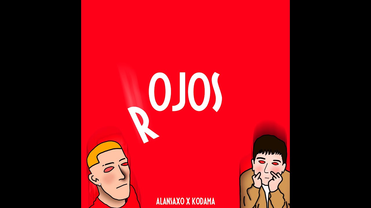 OJOS ROJOS | (Visualizer & Lyrics) | Alan Saxo x KODAMA - YouTube