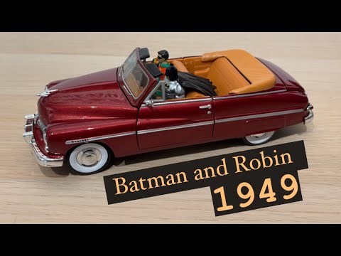 Batman and Robin 1/24 scale 1949 Mercury Batmobile custom - YouTube