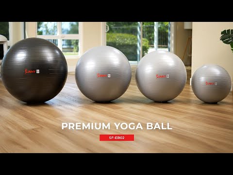 Premium Yoga Ball | Sunny Health & Fitness - SF-EB02