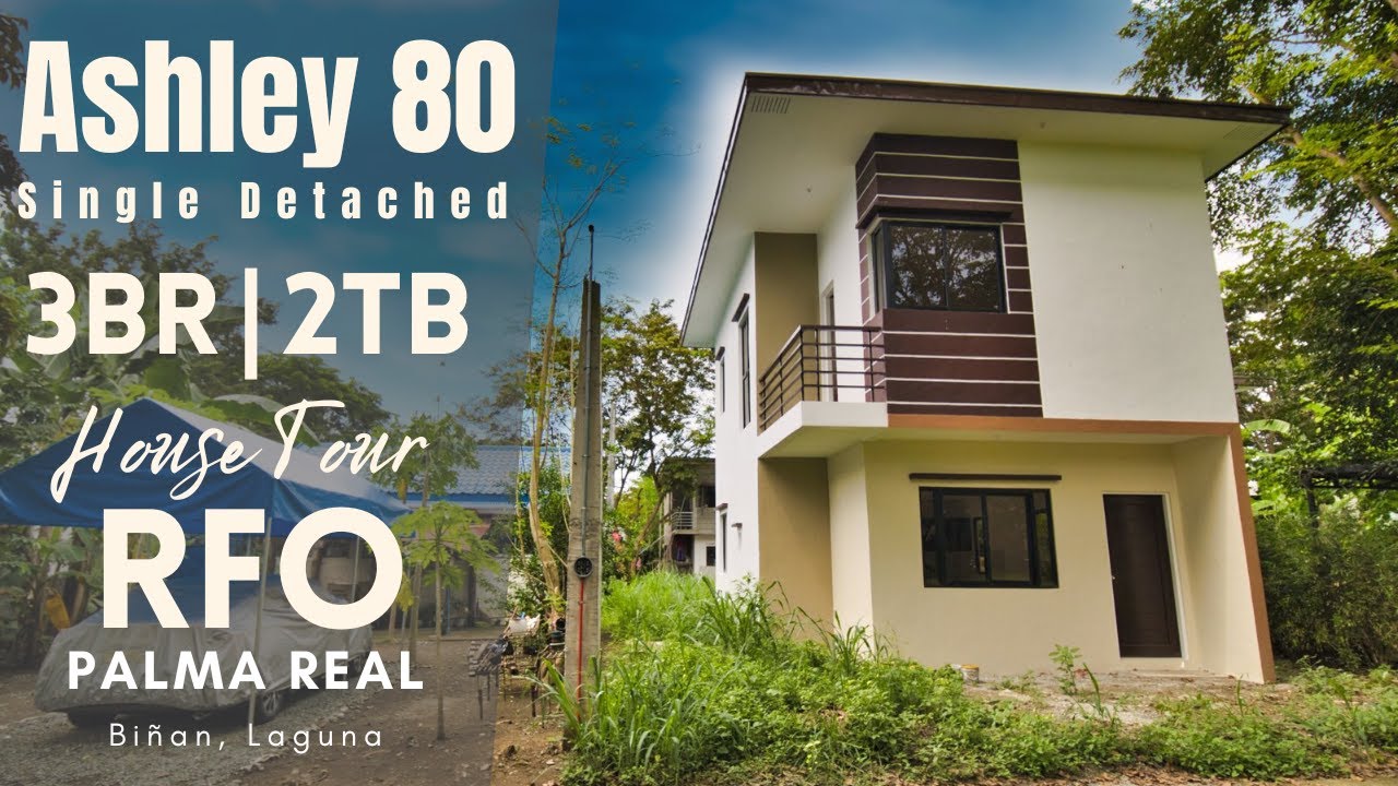Ashley 80 Single Attached RFO @ Palma Real Residential Estate | Binan ...
