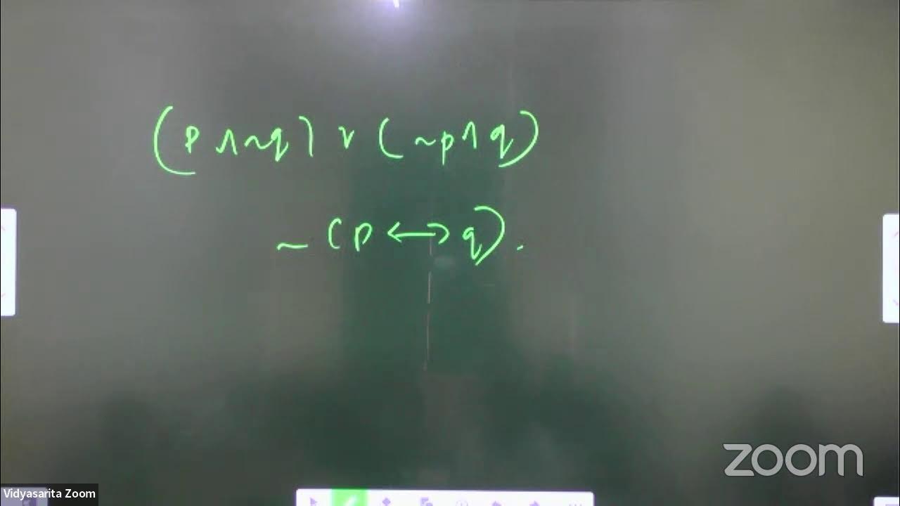 Mathematical Logic L-04 | 20-10-2024 | Bhavin sir | Math's 11th B7 ...