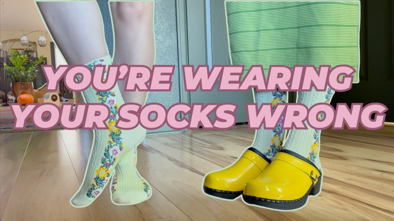 You're Wearing Your Socks Wrong! | THE SOCK EDIT | How To Style Your ...