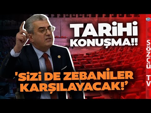 'Sizi de Zebaniler Karşılayacak...' Gökhan Günaydın Konuştu Meclis Titredi! Tarihi Konuşma