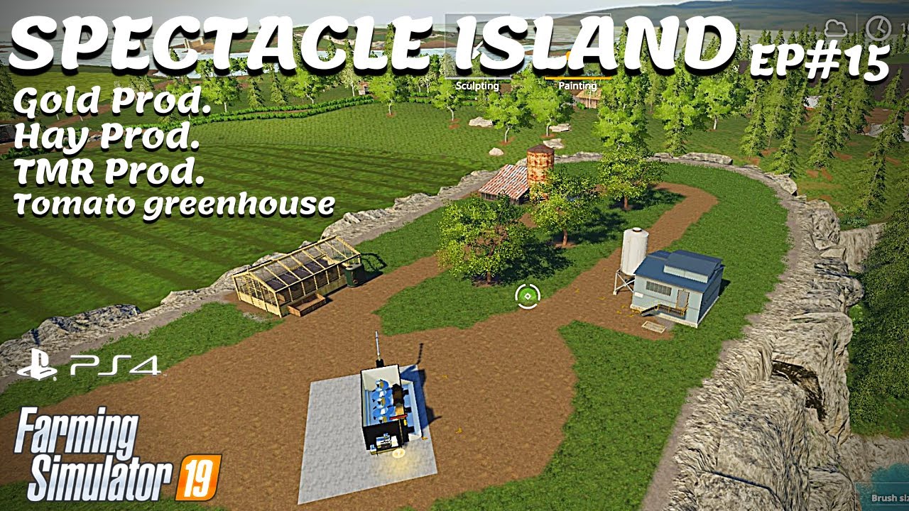 SPECTACLE ISLAND - Production Island - Farming Simulator 19 - PS4 - EP ...