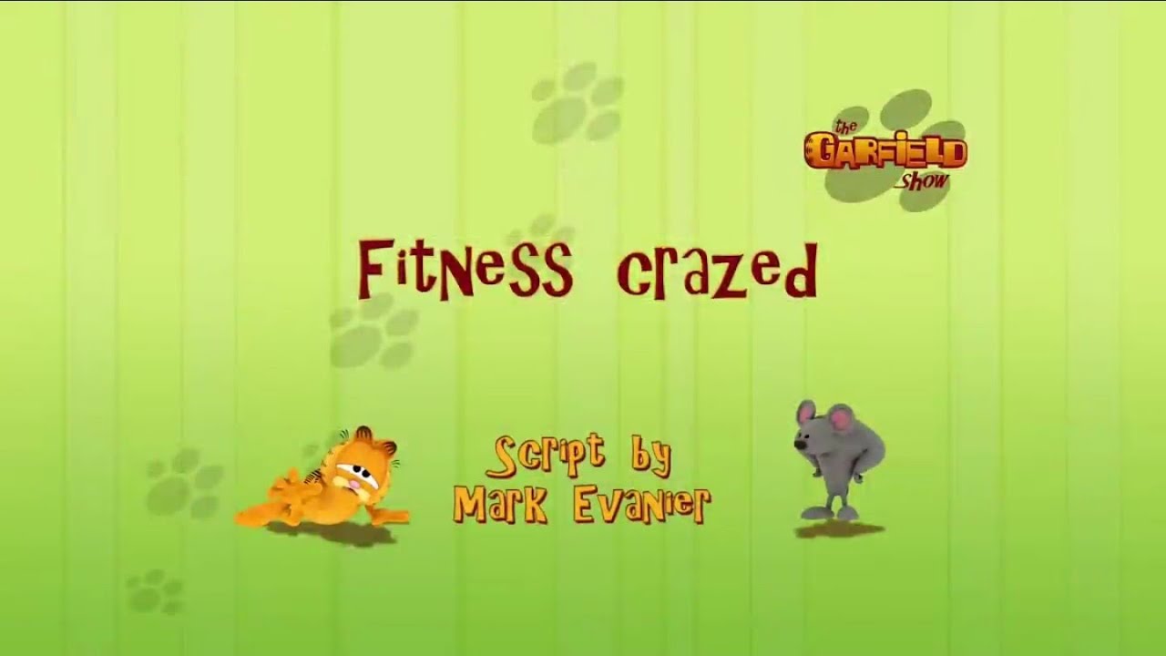 Garfield Exercise Cartoon
