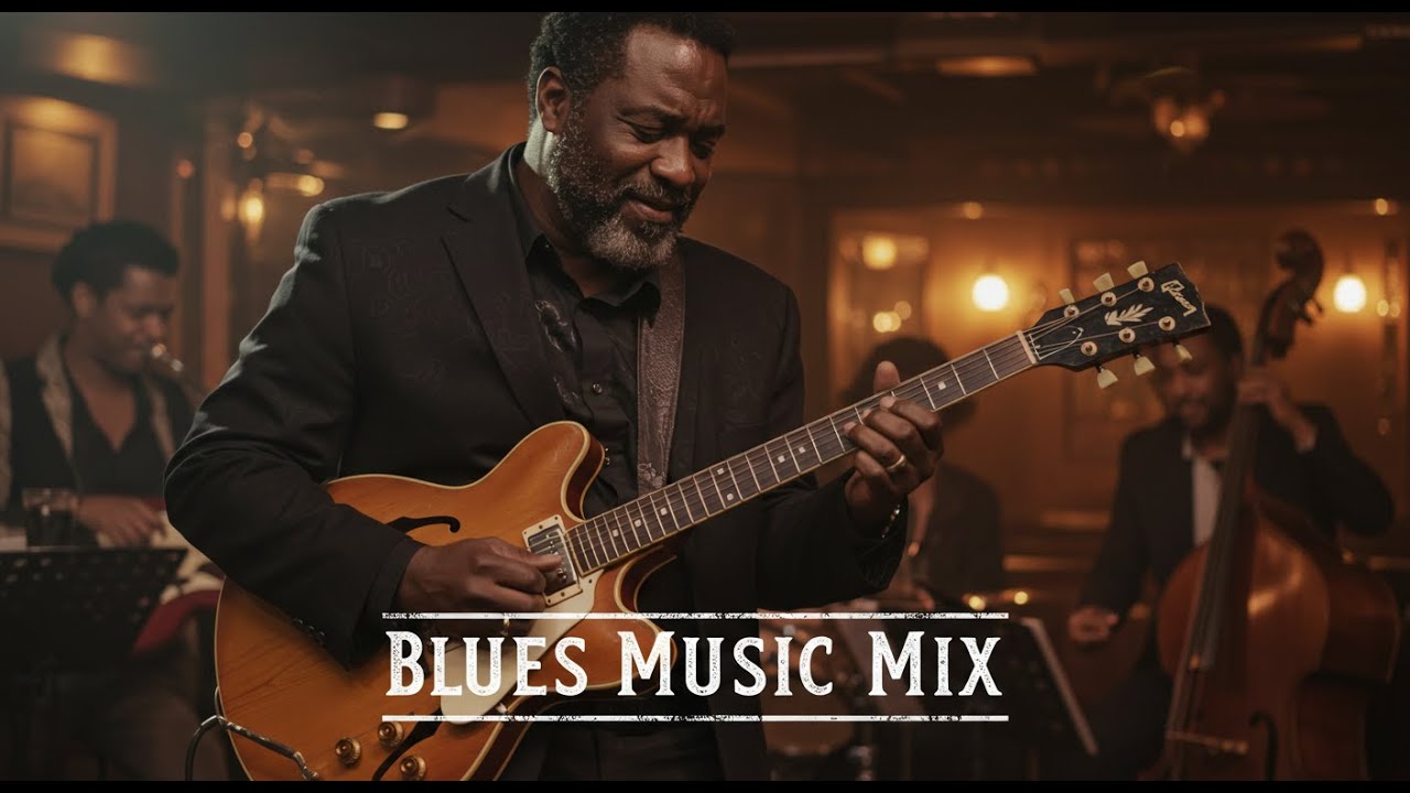 Blues Essentials 2025 | Slow Tempo & Reflective Guitar Solos - YouTube