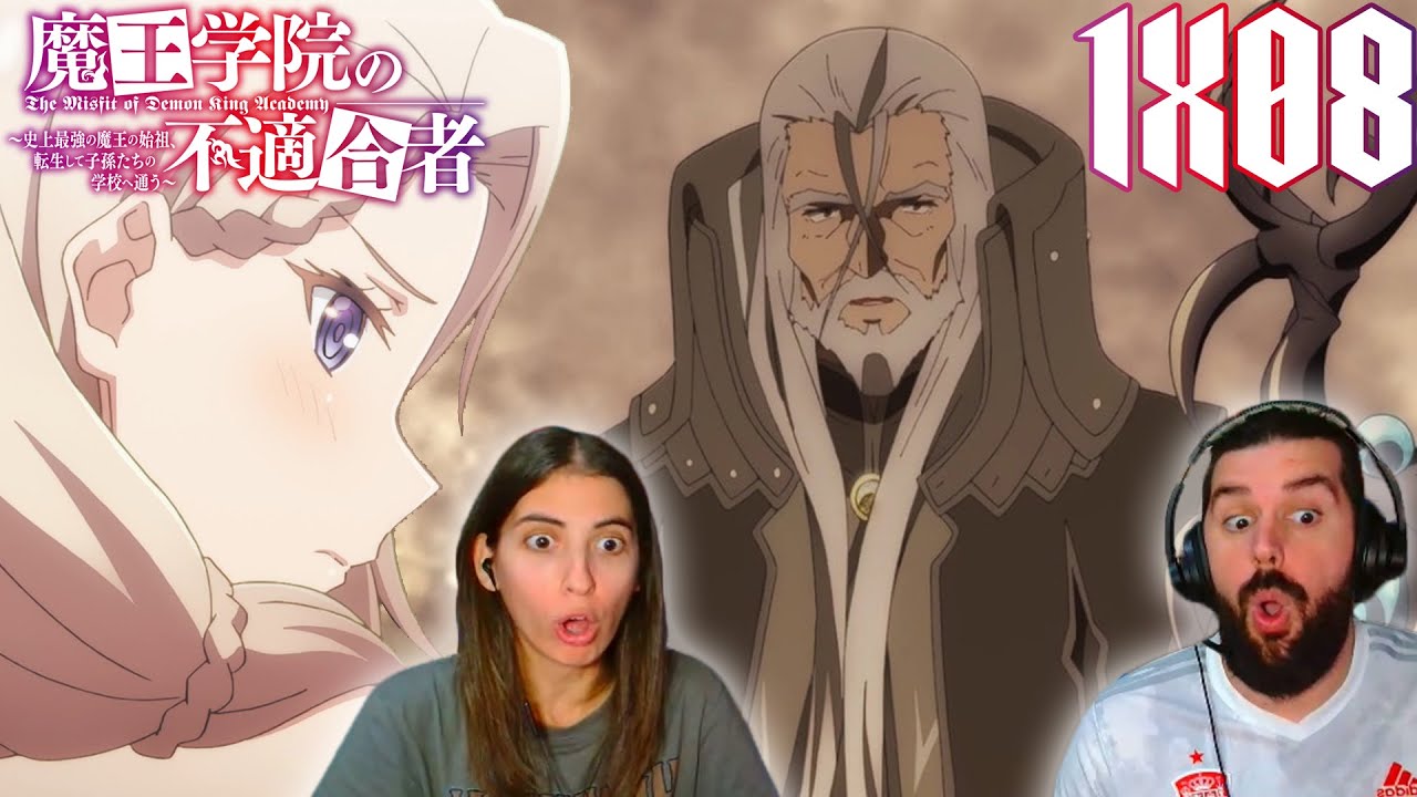 ¡ANOS VS. MELHEIS! - REACCIÓN 1X08 MAOU GAKUIN - YouTube