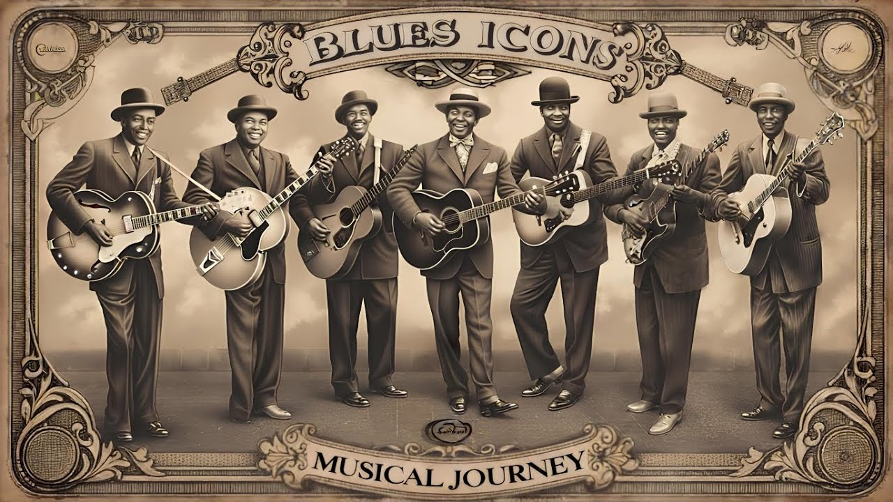 Slow blues vibes - old music instrumentals - YouTube