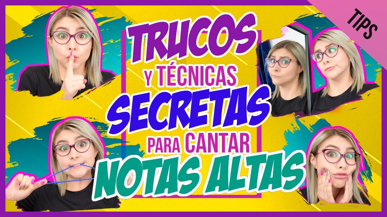 7 TRUCOS SECRETOS para CANTAR NOTAS ALTAS | SINGING HACKS | Clases de ...