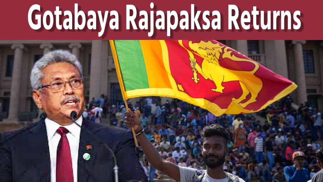 Gotabaya Rajapaksa Returns - [03/09/2022] - Short News in English - YouTube
