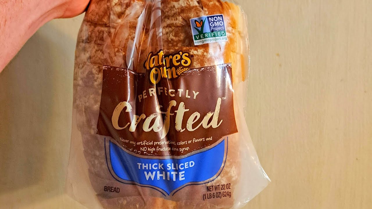 NATURE'S OWN PERFECTLY CRAFTED THICK SLICED WHITE BREAD REVIEW - YouTube