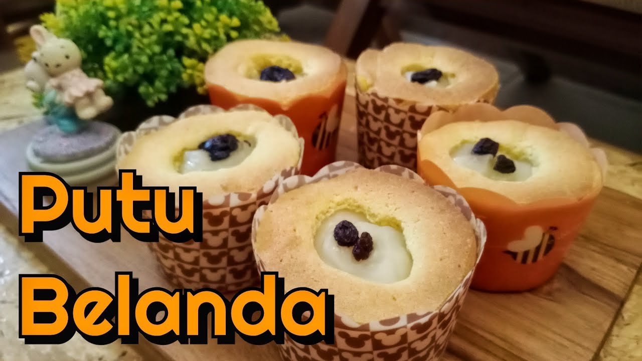 RESEP PUTU BELANDA PALING LEMBUT | Custard Cupcake | Resep Mudah | Ide ...