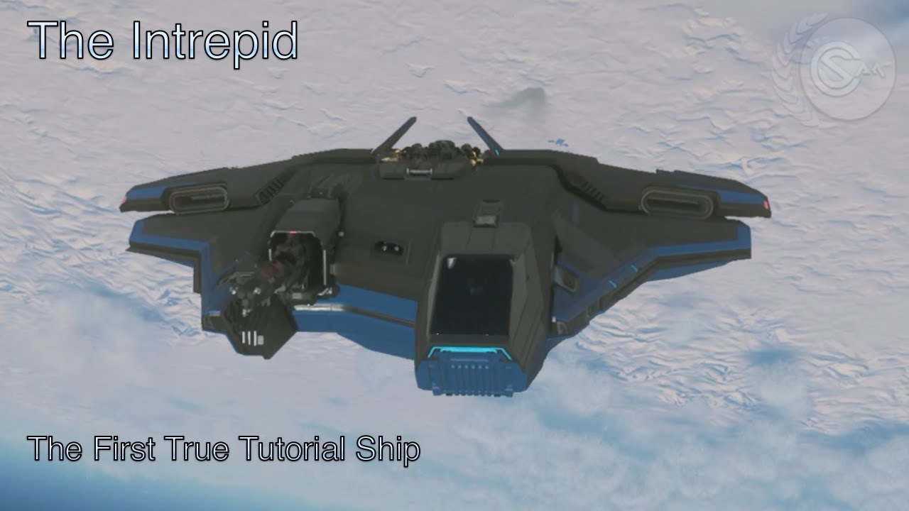 The Intrepid Starter Ship from Crusader Industries - YouTube