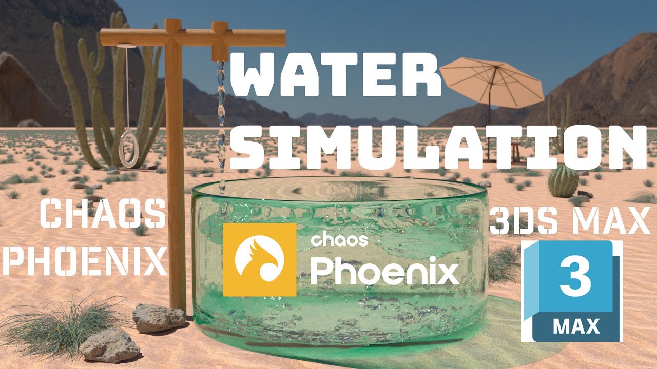 Water Simulation in 3ds Max with Chaos Phoenix | Beginner Tutorial ...