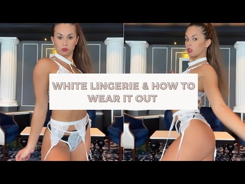 White Lingerie & How To Wear It Out | Alyssa Mei Liu - YouTube
