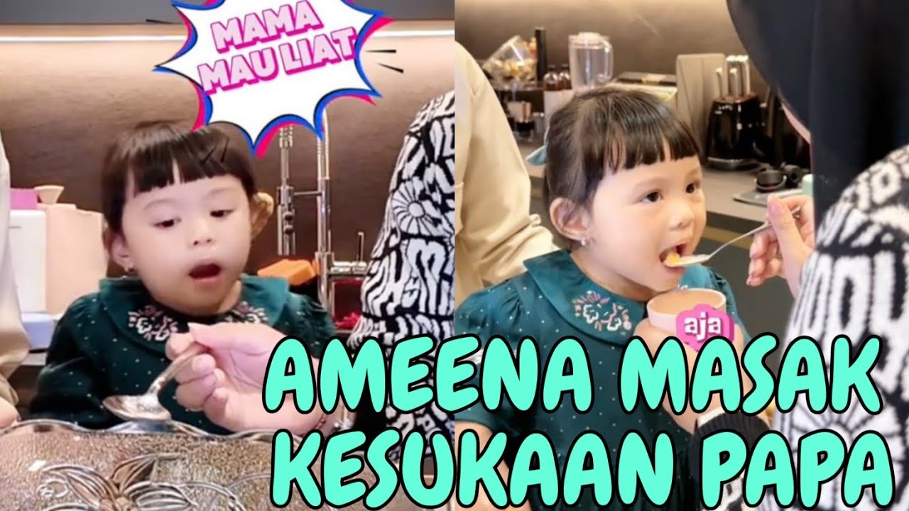AMEENA AZURA BIKIN MENU BUKA PUASA SAMA MAMA - YouTube