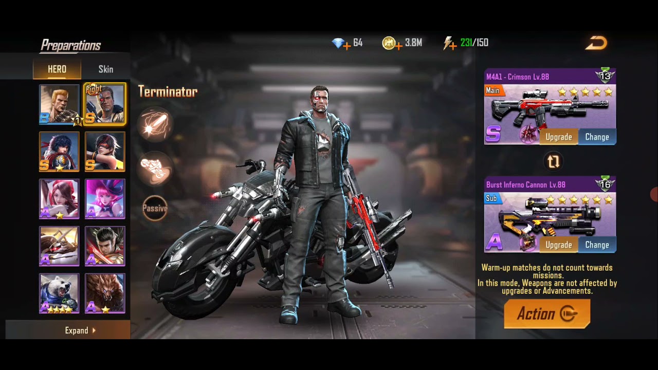 Contra Returns - Terminator 1V1 Test Run part 5 - YouTube