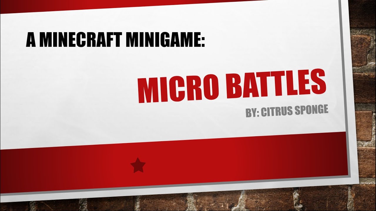 The Mineplex Series (2) - Micro battle - YouTube
