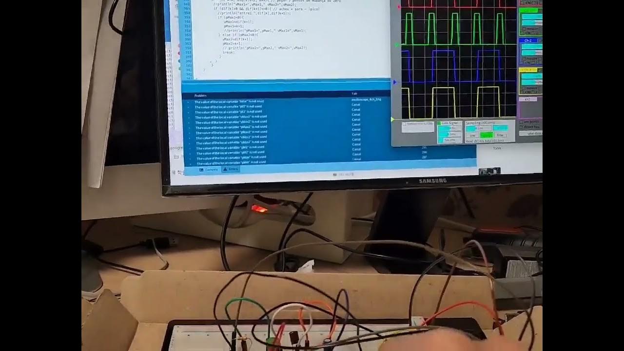 Arduino Oscilloscope 01 - YouTube