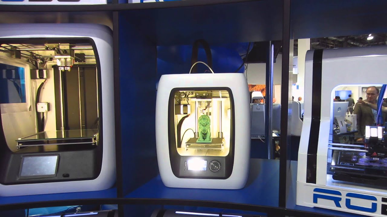 CES 2016 - Robo R1 3D Printing Machine - Tech West, Sands Expo, Las ...