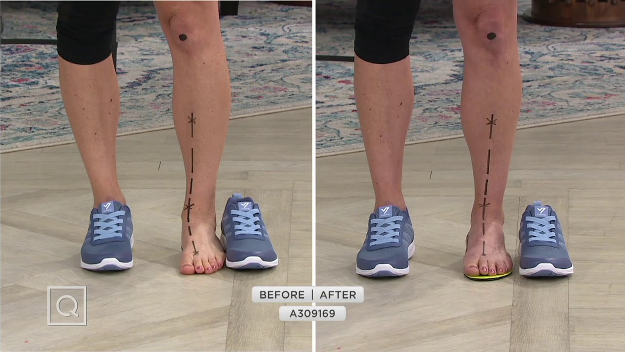 Vionic Mesh Gored-Lace Sneakers - Shay on QVC - YouTube