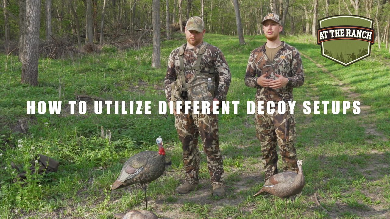 At the Ranch - Turkey: How To Utilize Different Decoy Setups - YouTube
