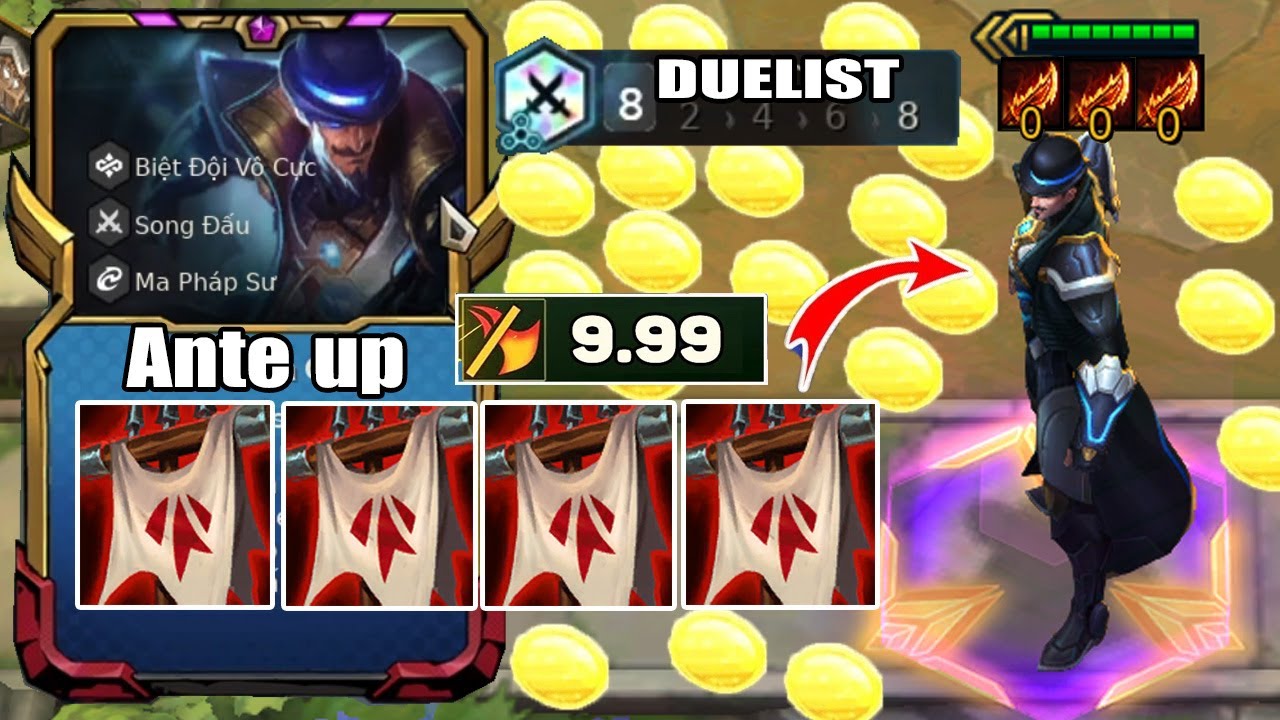 Ante up Twisted Fate X3 Guinsoo's + Zeke's Herald ??? - YouTube