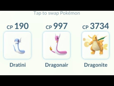 Pokemon Go but I can only use Dratini Evolution Line! - YouTube