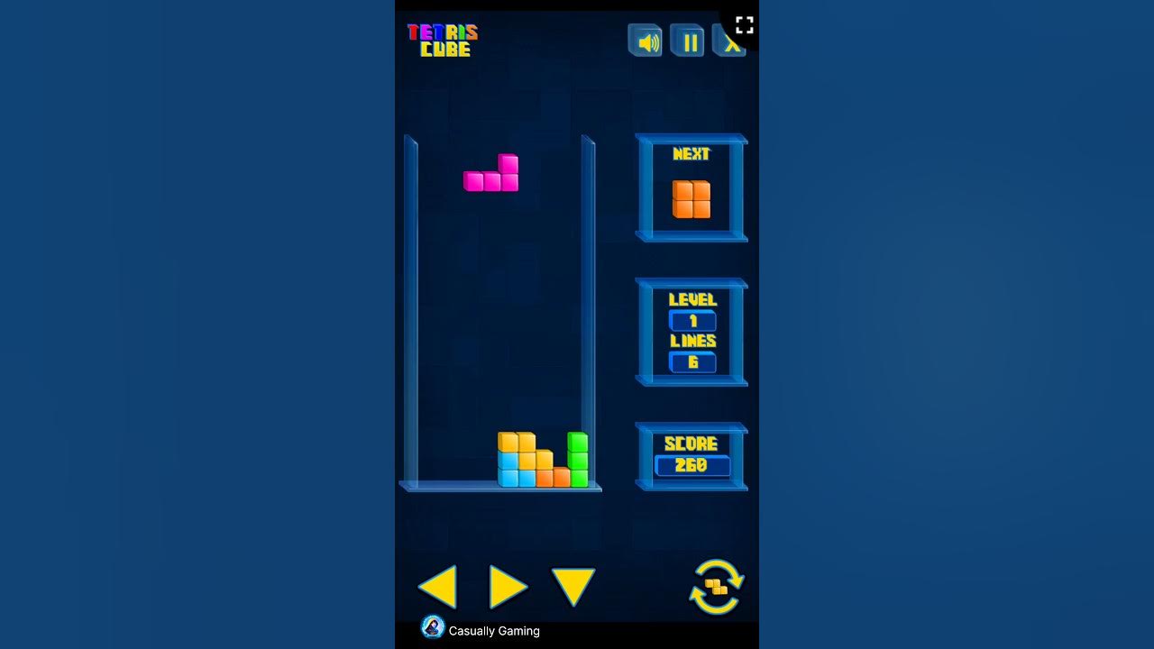 Asmr satisfying classic Tetris gameplay #shorts #asmr #tetris - YouTube