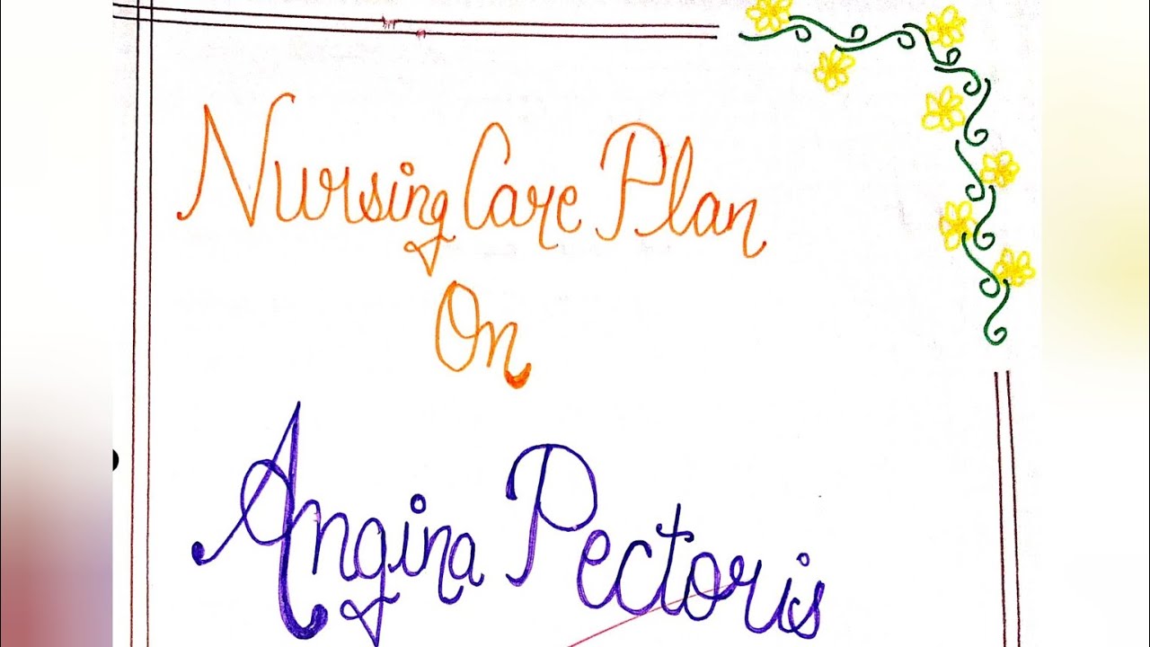 Angina Pectoris, NCP ( Nursing Care Plan) - YouTube