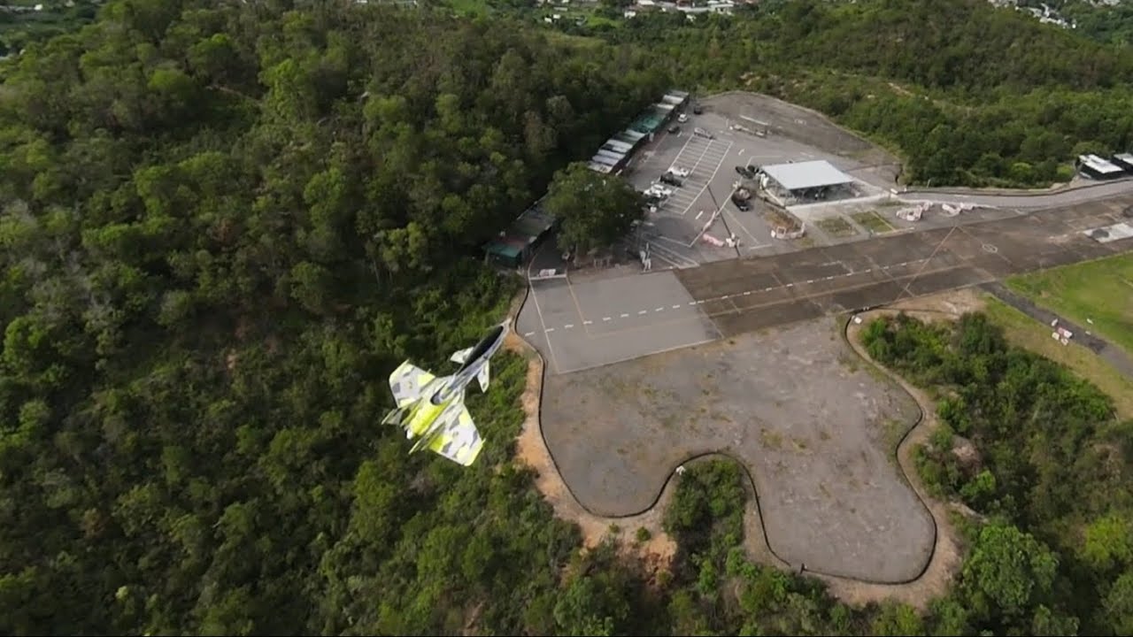 SAB Avio M138 Lizard 3D Vector Thrust Turbine Jet with Xicoy. Aerial ...