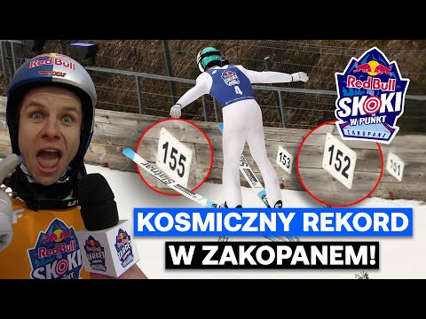 Ponad 150 m w Zakopanem! 🤯 REKORD WIELKIEJ KROKWI i 4 SKOKI W PUNKT!