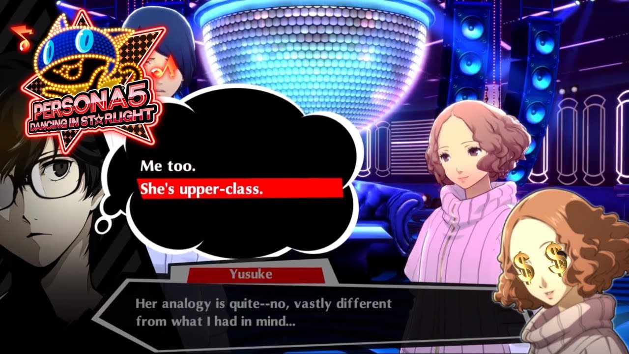 Haru's Rich... | Persona 5 Dancing In Starlight - YouTube