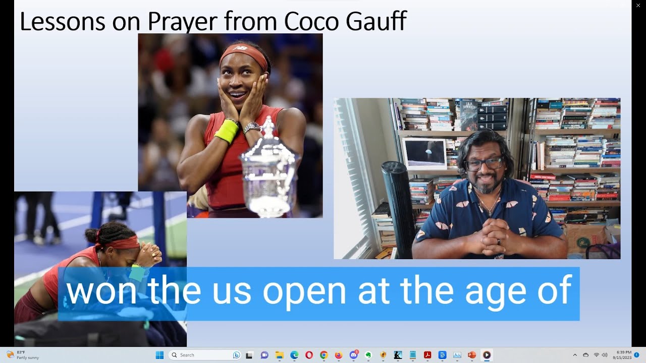 How to Pray? Lessons on Prayer from Coco Gauff: Results vs Relationship ...