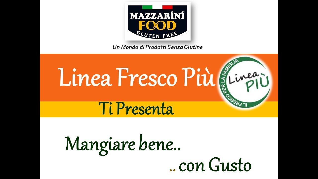 Mazzarini Linea Fresco Più Senza Glutine - YouTube