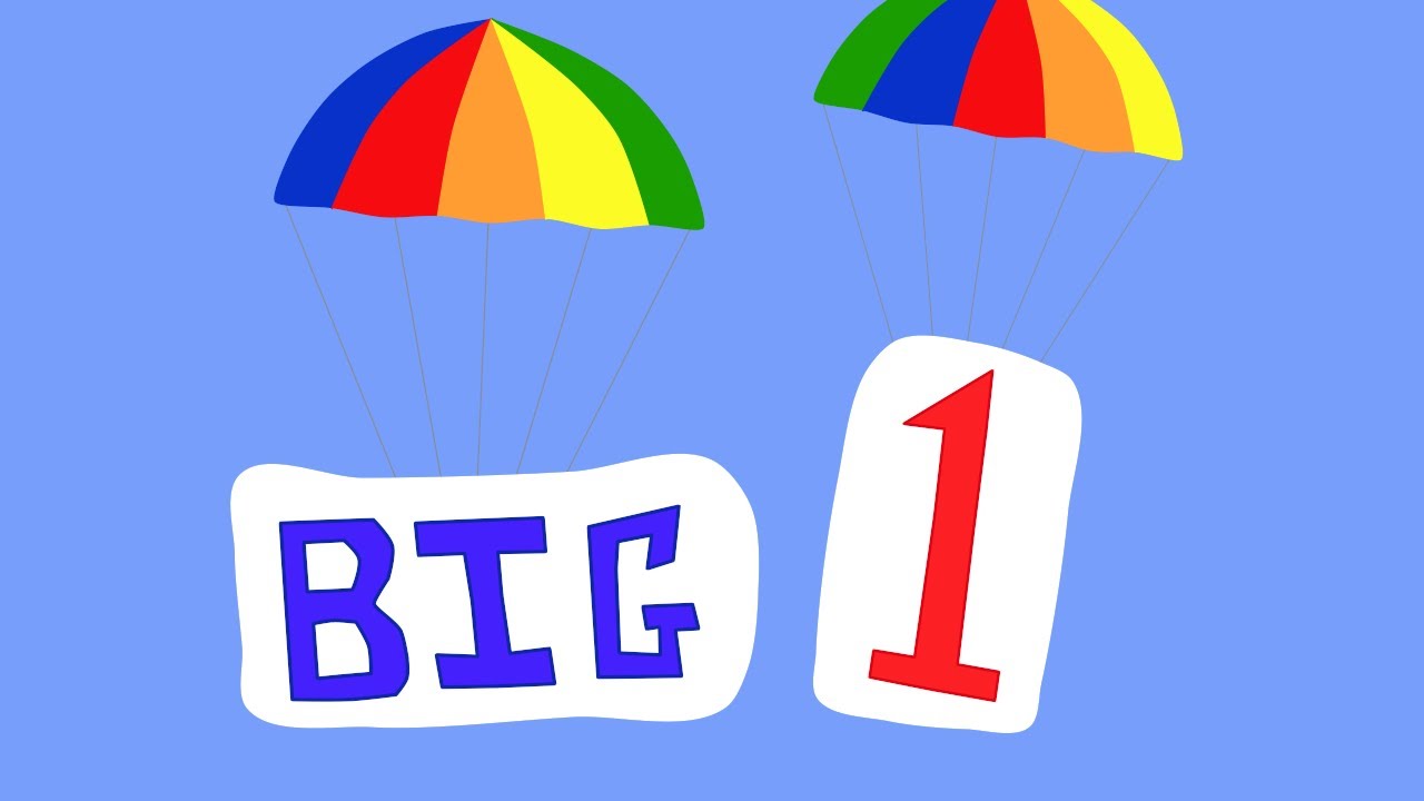 Parachute Letters - BIG 1 - YouTube