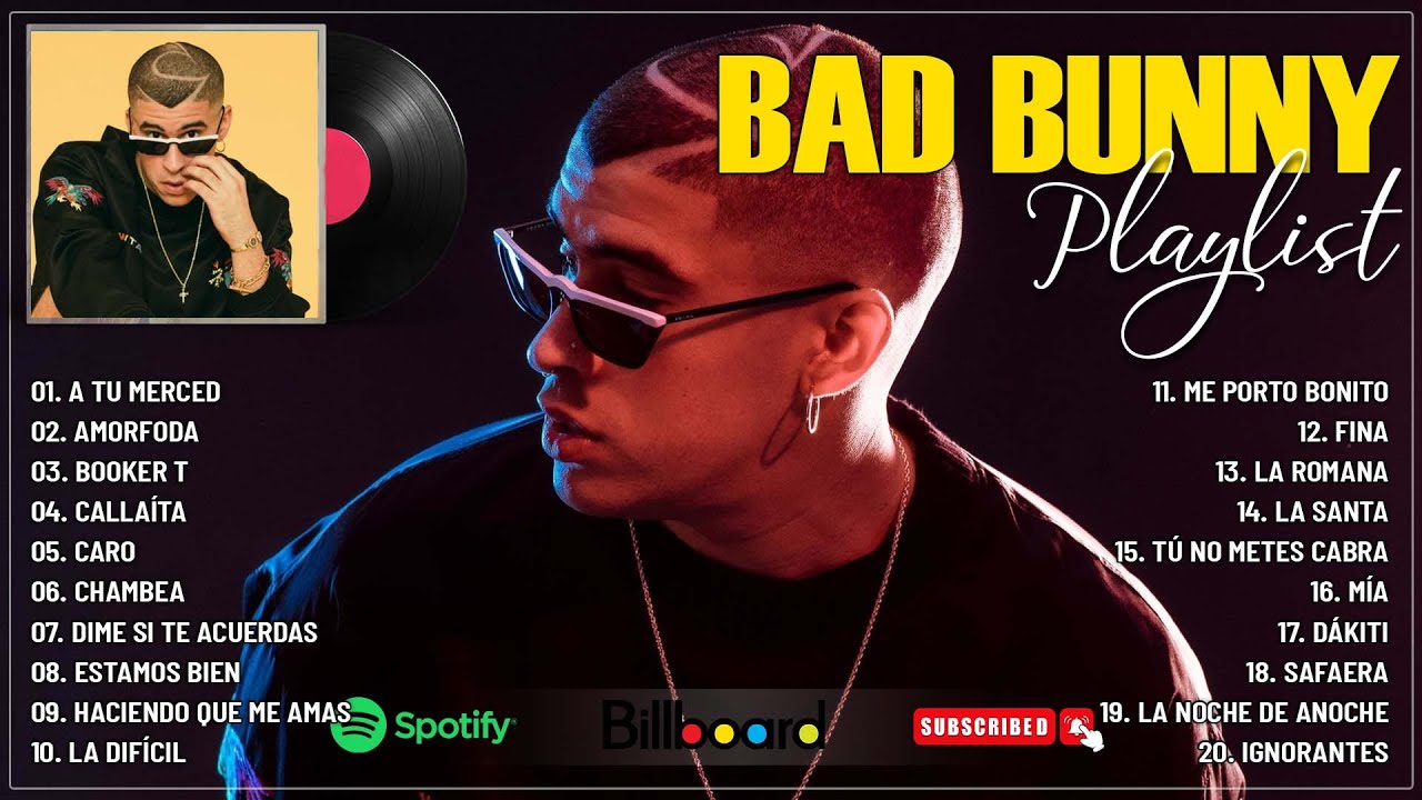 Bad Bunny Mix Exitos 2024🔥 Mejores Canciones De Bad Bunny🔥 Mix ...