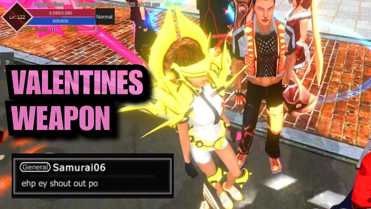 RAN Mobile: The Master Class - VALENTINES WEAPON PREVIEW 4 ALL CLASS ...