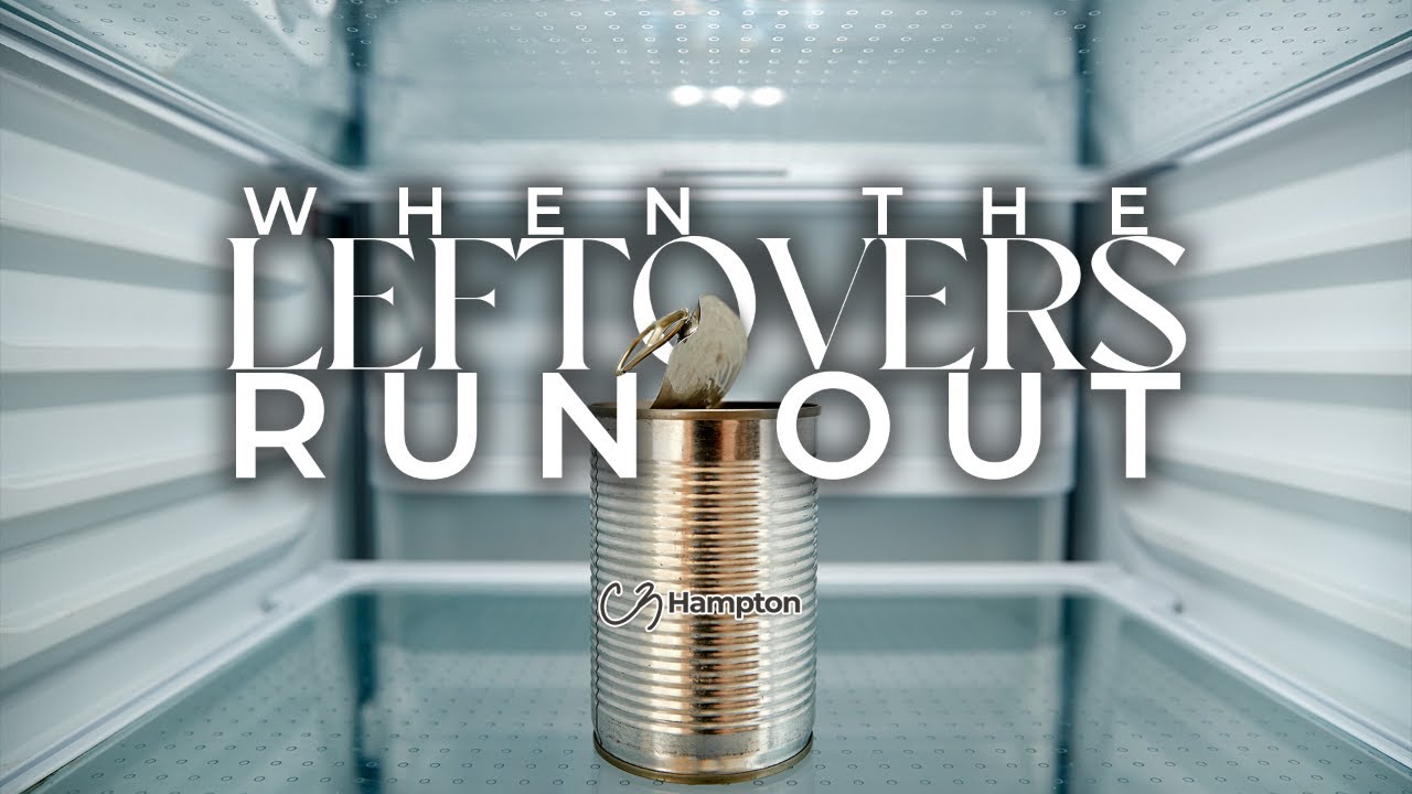 When The Leftovers Run Out | Dr. Lesley F. McClendon, Senior Pastor ...