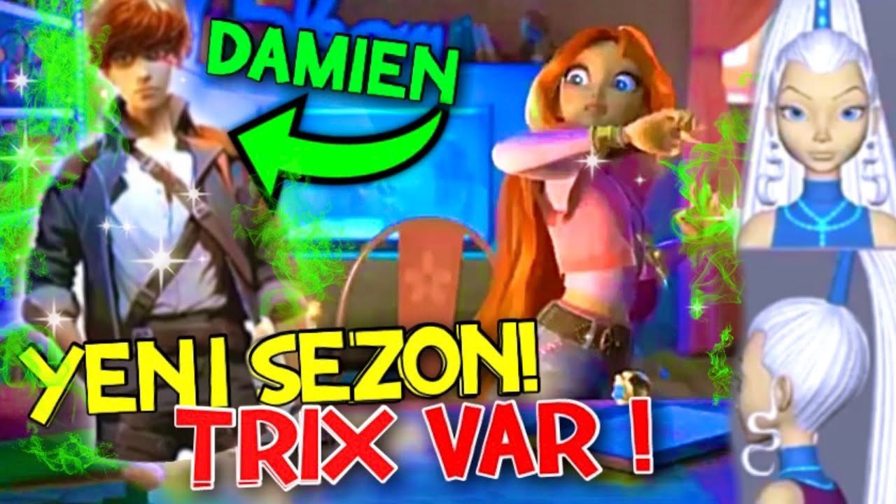 Winx Club 9sezon Trix Damien Yenİ SizmiŞ Tasarimlar Season 9 New 2471