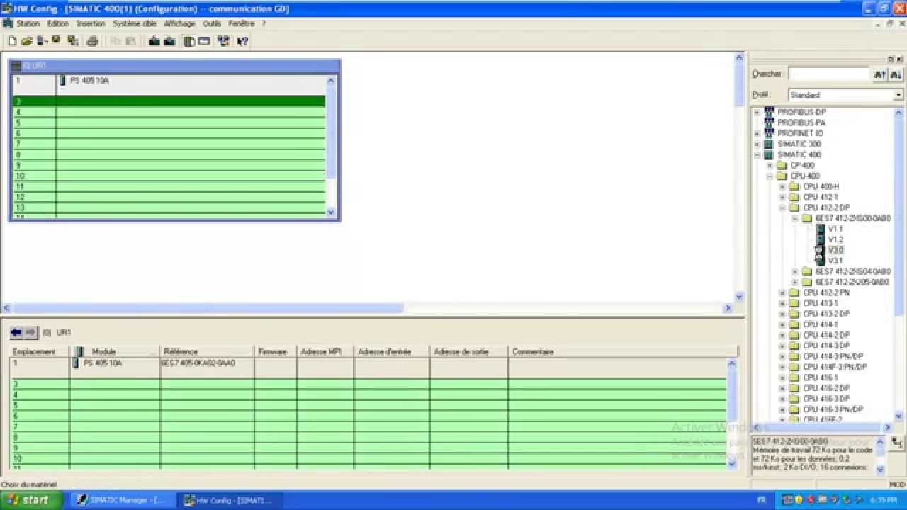 [TUTO ] configurer une communication par GD SIEMENS - YouTube