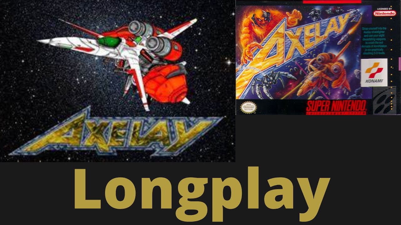 Axelay Snes Longplay - YouTube