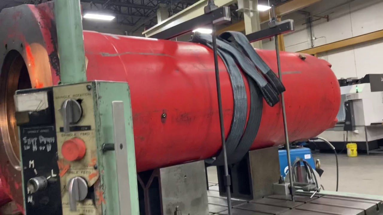 Gigantic barrel drilling first video - YouTube