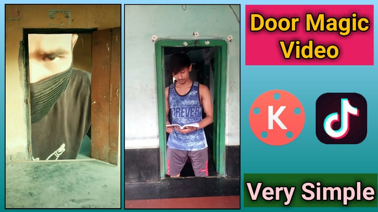 How to make door magic video | kinemaster tutorial | Door magic video ...