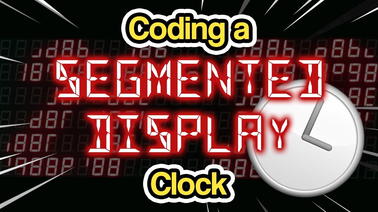 Segmented Display Clock Gamemaker Tutorial Youtube