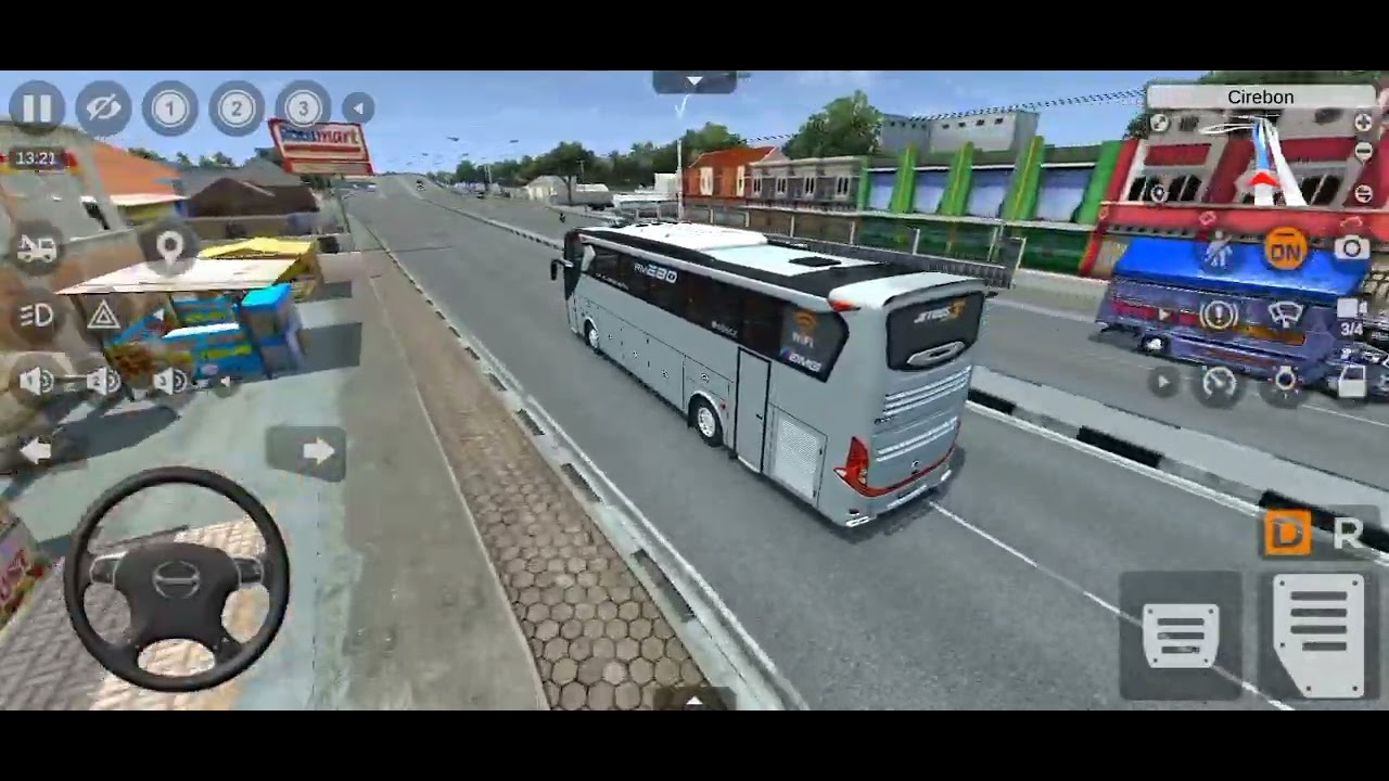 Bus hino rm jetbus 3" Bus simulator - YouTube